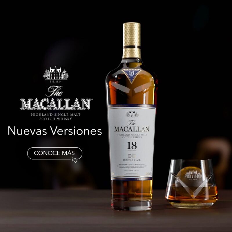 The Macallan 18 años Double Cask – Patagon Wines – Vinos & más